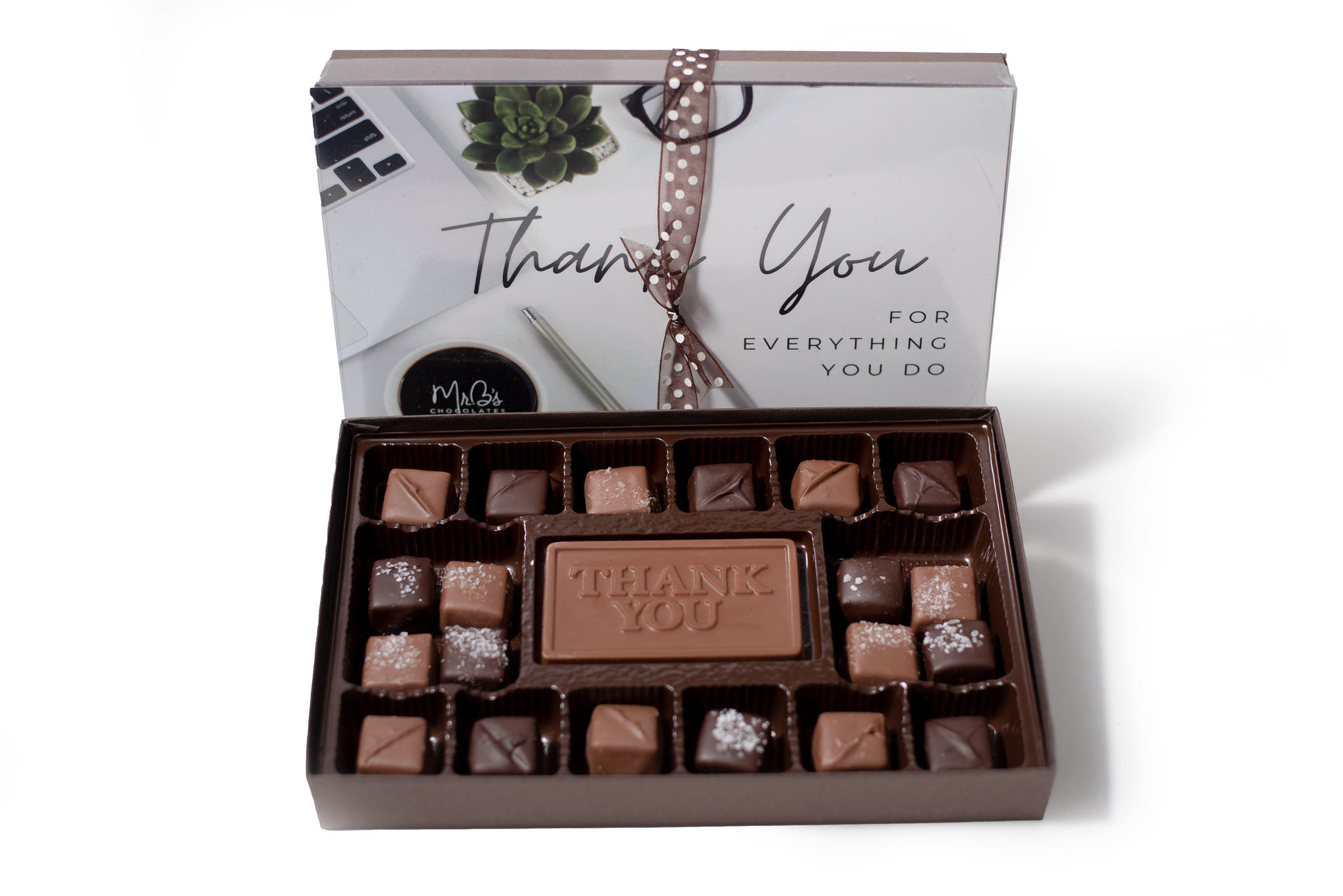 Professional Thank You Box – B's Chocolates
